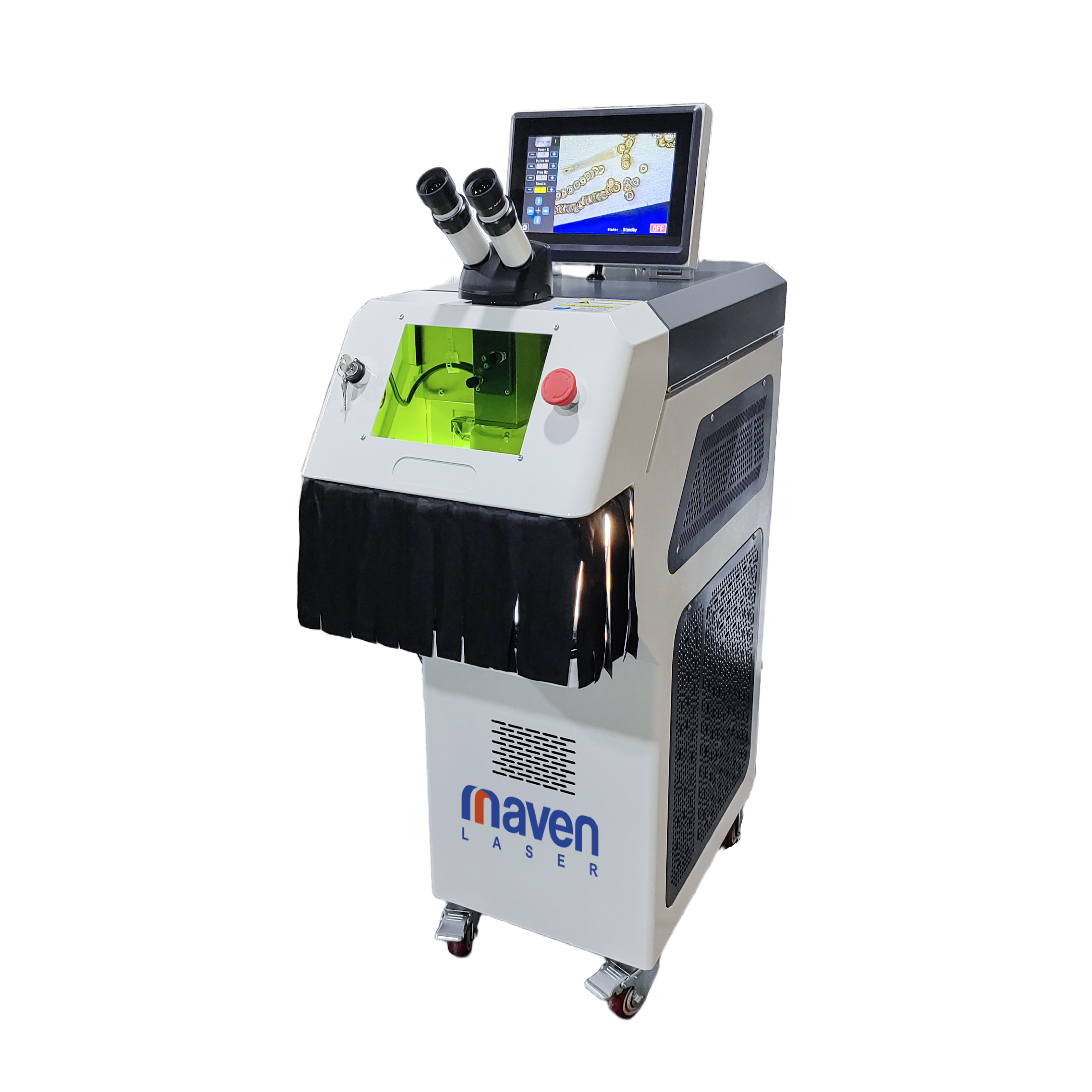 China Professional YAG 10-inch High clear Screen CCD for Gold and ...